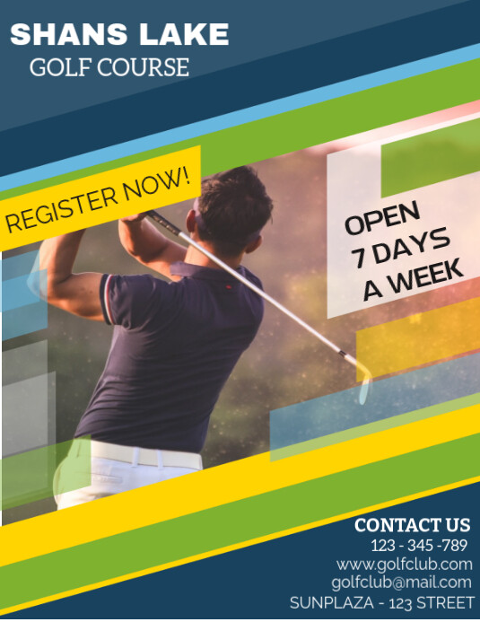 Copy of Professional-golf-course-flyer | PosterMyWall