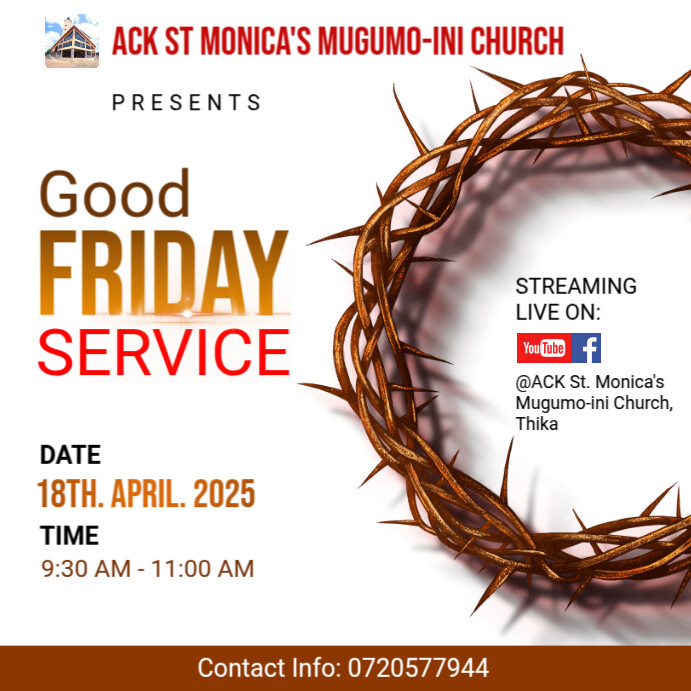 Professional Good Friday, Lent Season Poster Instagram Post Template ...