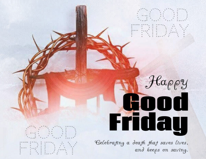 Copy of Professional Good Friday flyer design | PosterMyWall