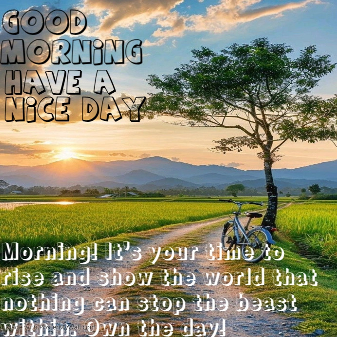 Plantilla de Professional Good Morning Natural Instagram Post ...