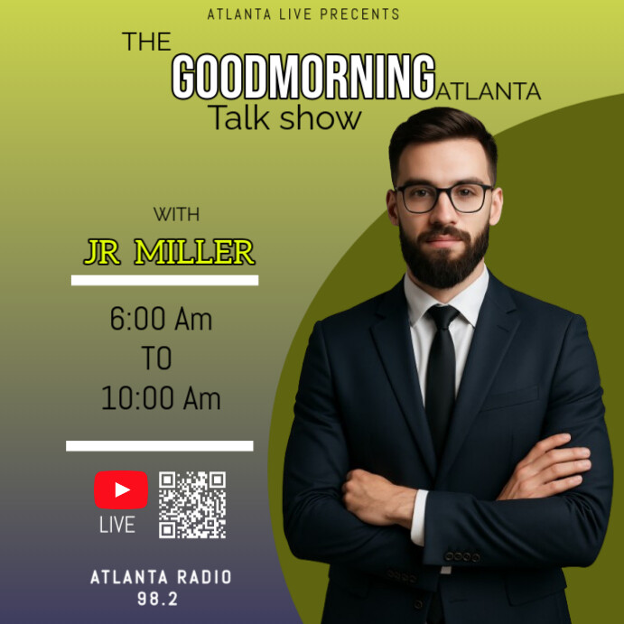 Copy of Professional Good Morning SHOW | PosterMyWall