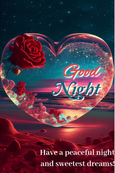 Professional Good Night Poster Template | PosterMyWall