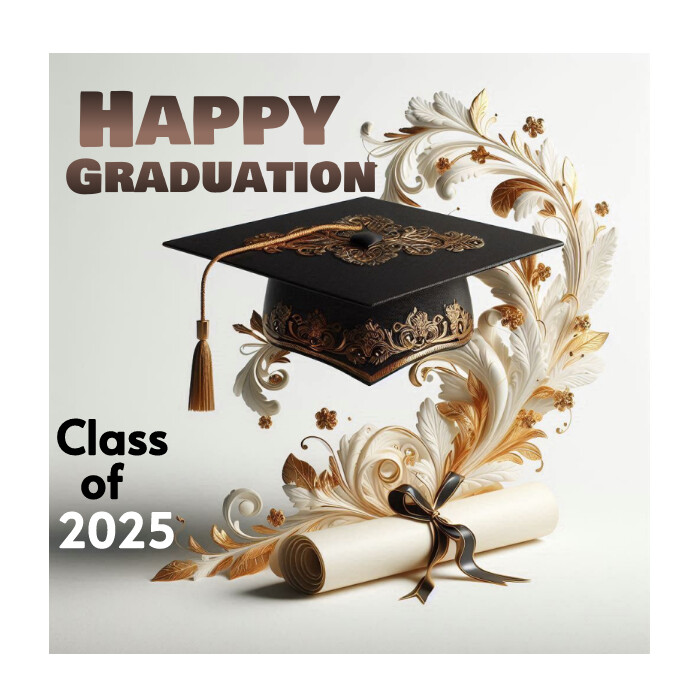 Professional Graduation Instagram Post Template | PosterMyWall