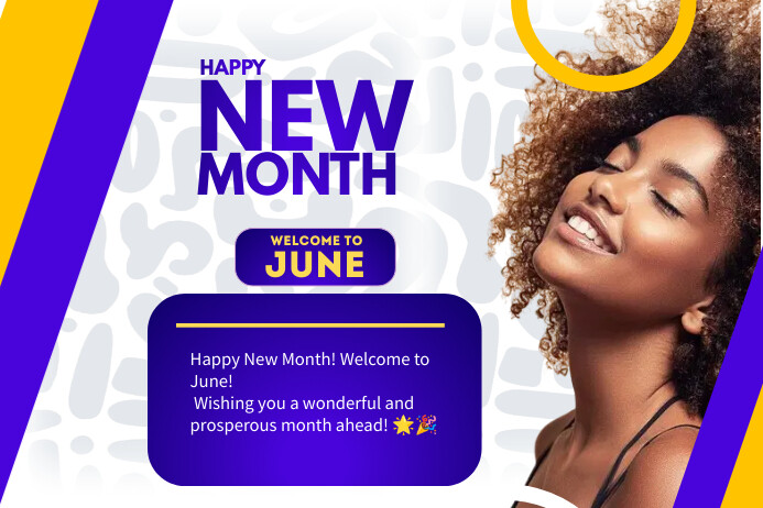 Professional Graphics Design Happy New Month Template | PosterMyWall