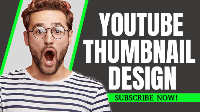 Copy of Professional Green Youtube Thumbnail | PosterMyWall