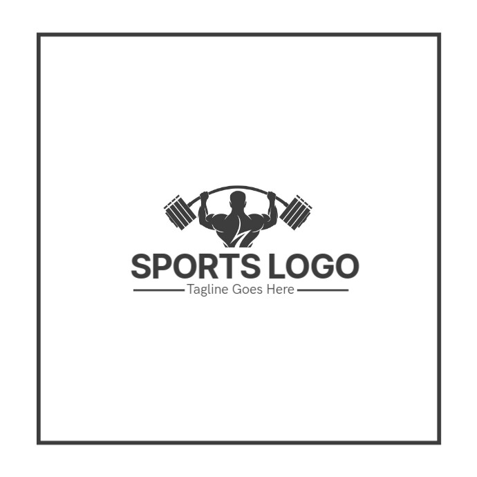 Copy of Professional Gym Logo, Gym Logo, Sports Logo, Sports Logo ...