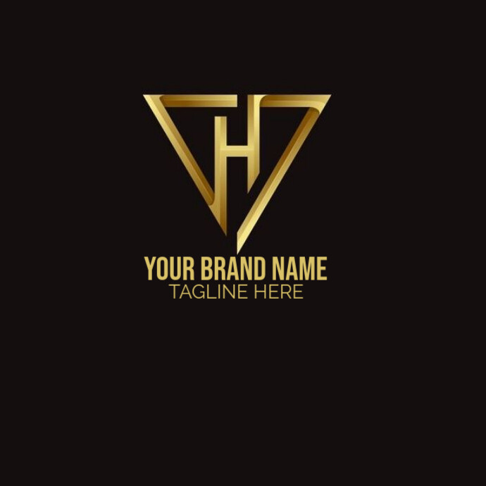 Professional H Letter Logo Design Logo Template | PosterMyWall