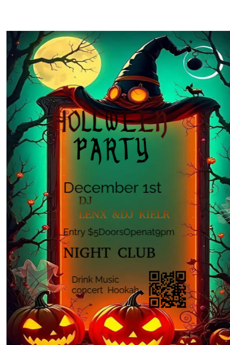 Professional Halloween Party Poster Poster Template | PosterMyWall