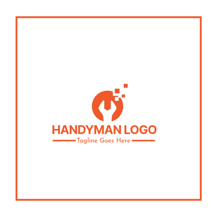 Professional Handyman Logo, Handyman Logo, Repair Logo, Home Repair ...