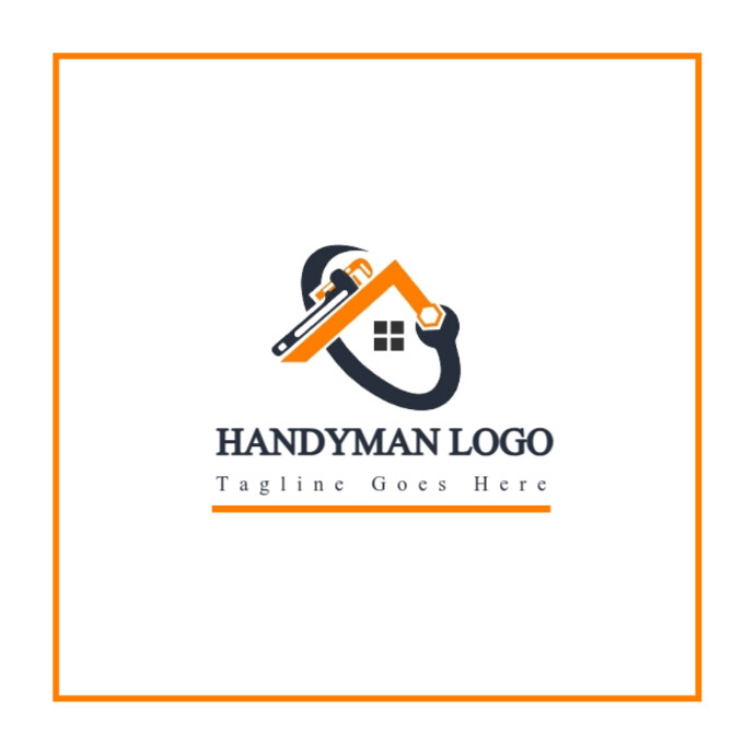 Professional Handyman Logo, Handyman Logo Design, Handyman Logo, Home ...