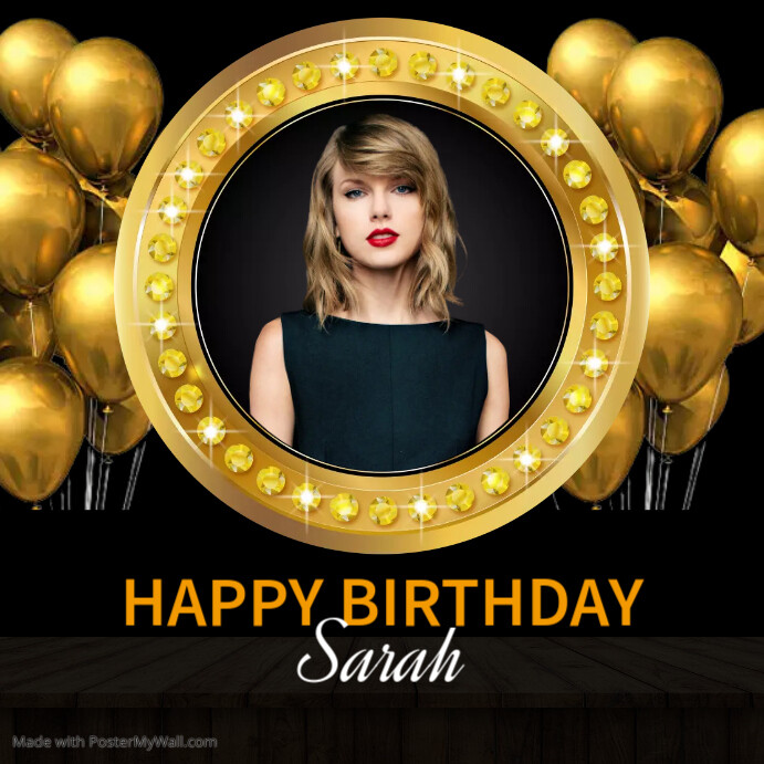 Professional Happy Birthday Instagram Post Template | PosterMyWall