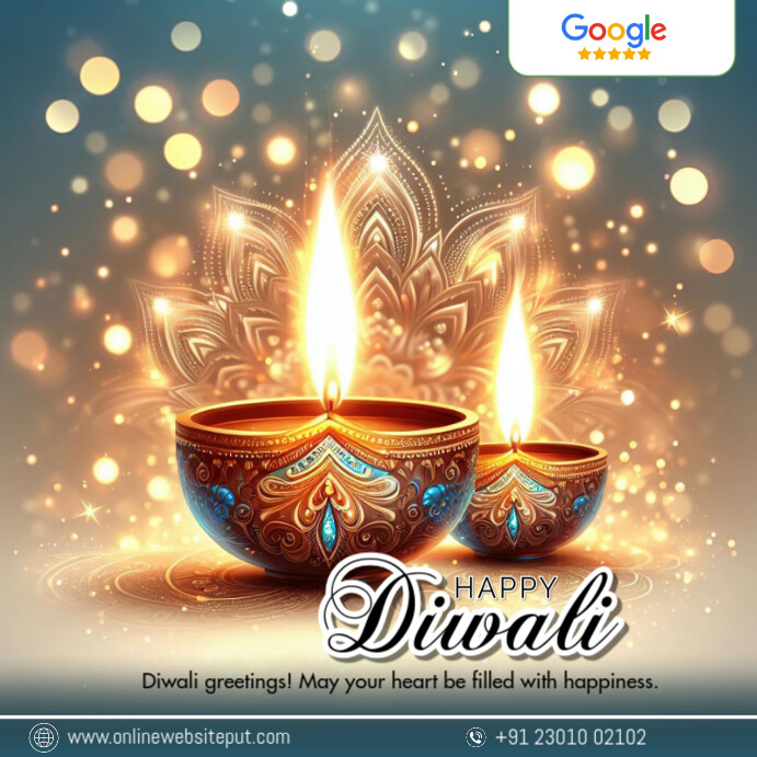 Professional Happy Diwali Instagram Post Template | PosterMyWall
