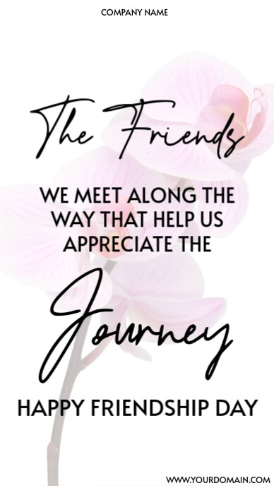 Copy of Professional Happy Friendship Day Instagram Story | PosterMyWall