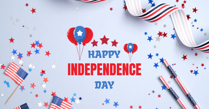 Professional Happy Independence Day Facebook Template | PosterMyWall