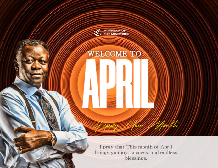 Professional Happy New Month, April Greetings, Hello April, New Month ...