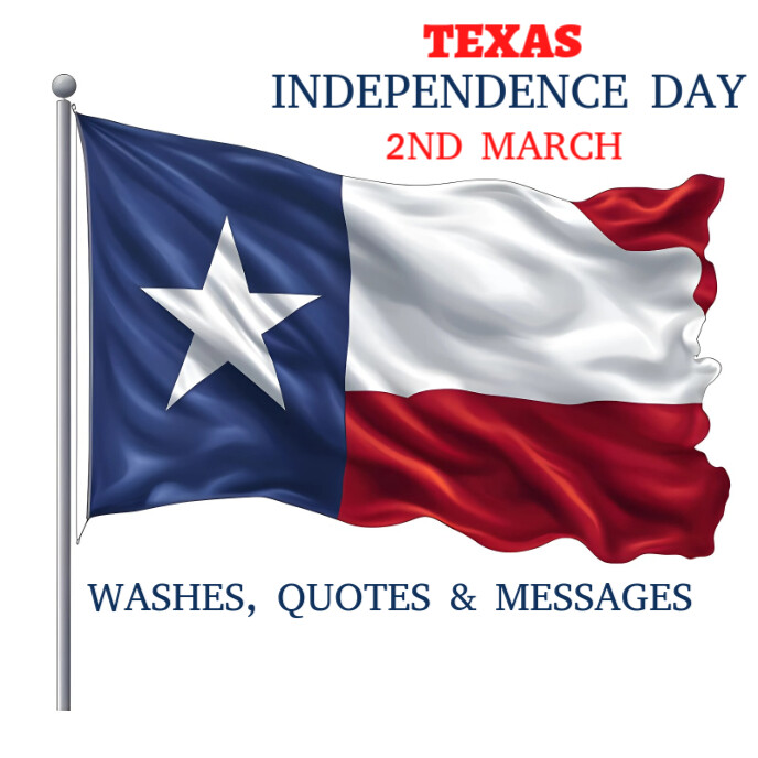 Copy of Professional Happy Texas Independence Day Album Cover ...