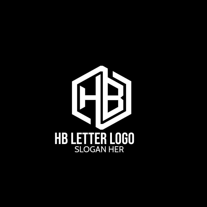 Professional Hb Letter Logo Logo Template | PosterMyWall