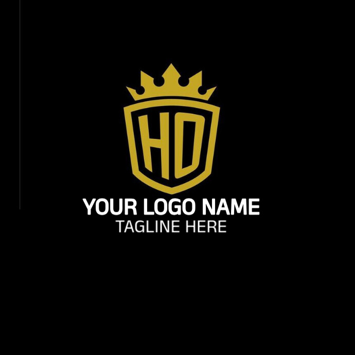 Professional Hd Letter Crown Logo Design Logo Template | PosterMyWall