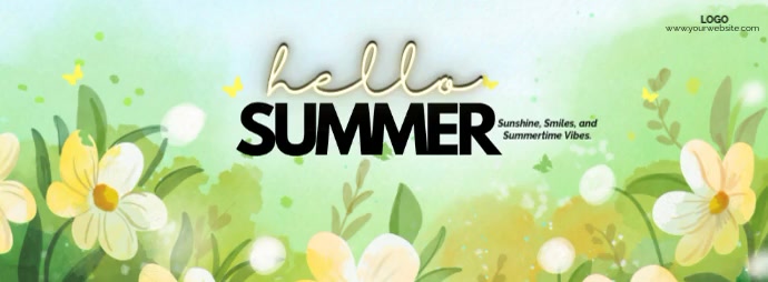 Copy of Professional Hello June Facebook Cover Photo | PosterMyWall