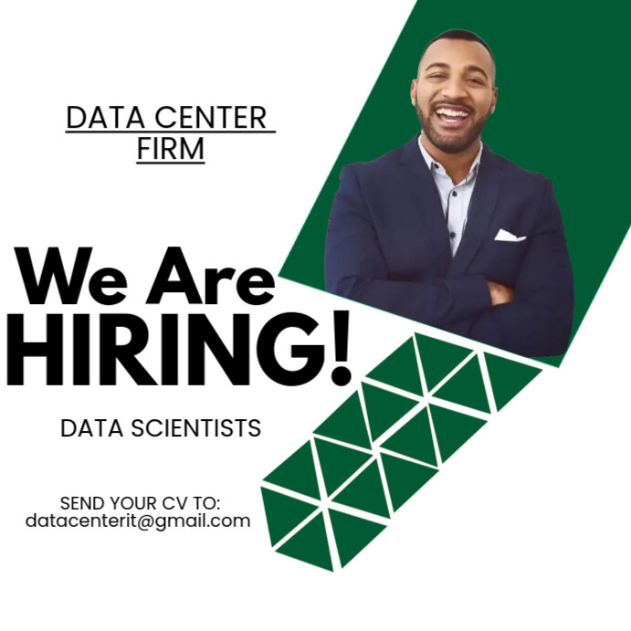 Copy of Professional Hiring Poster Instagram Post | PosterMyWall