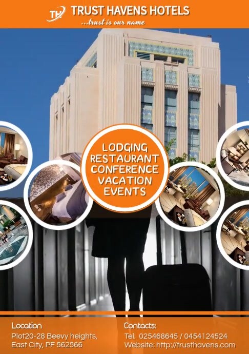 Copy of Professional Hotel Flyer Advert A5 | PosterMyWall