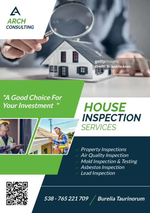 Professional House inspection services Template | PosterMyWall