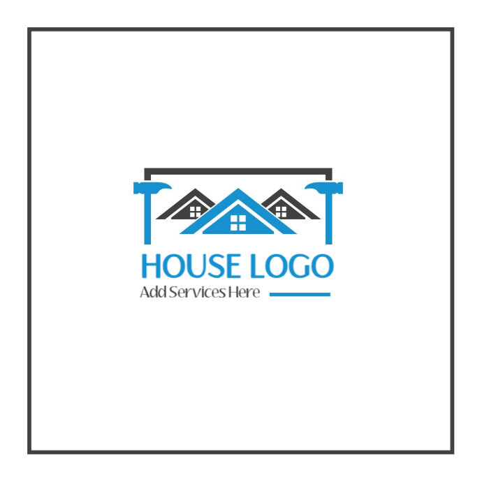 Copy of Professional House Logo, House Logo, Home Logo, Home Renovation ...