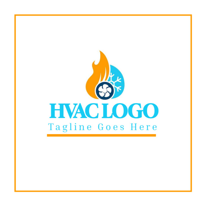 Professional Hvac Logo, Hvac Logo, Hvac Logo Design, Hvac Logo Template ...