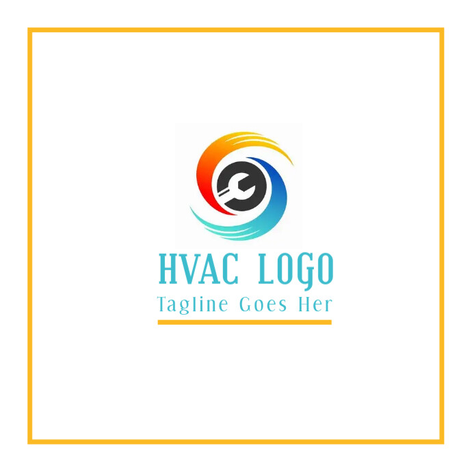 Copy of Professional Hvac Logo, Hvac Logo Template, Hvac Repair Logo ...