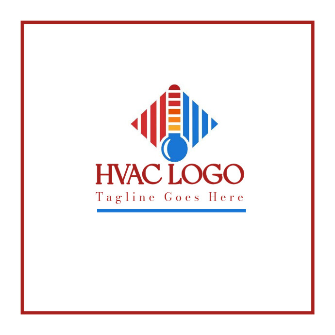 Professional Hvac Logo, Hvac Logo Template, Hvac Logo Design, Hvac ...