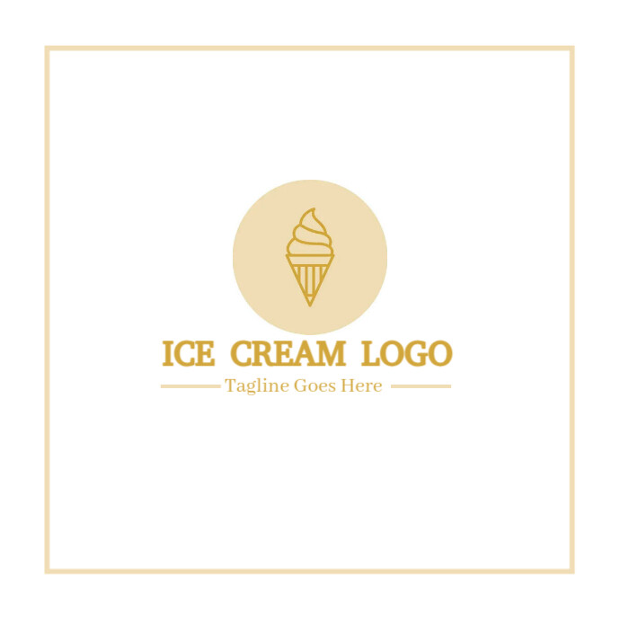 Plantilla de Professional Ice Cream Logo, Ice Cream Logo, Cone Logo ...