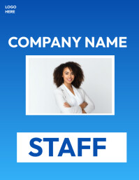 Professional ID Card Template | PosterMyWall