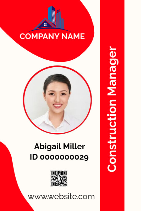 Copie de ID Card Template | PosterMyWall