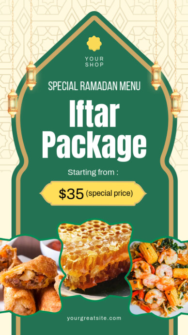 Copy of Professional Iftar Package Instagram Story | PosterMyWall