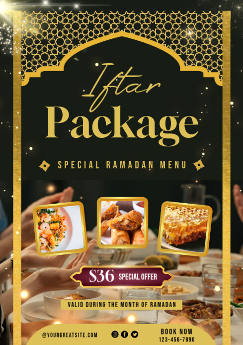 Copy of Professional Iftar Package Special Ramadhan A4 | PosterMyWall