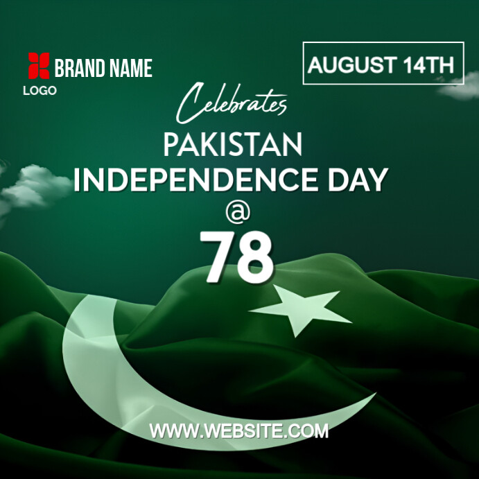 Professional Independence Day Pakistan Instagram Post Template ...