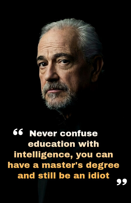 Copy of Professional Intelligence Quote | PosterMyWall