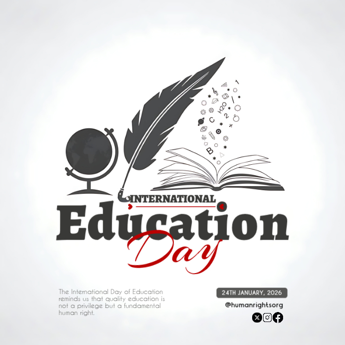 Professional International Day of Education Design Template | PosterMyWall