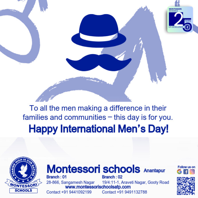 Professional International Men’s Day, Father, Brother, Instagram Post ...