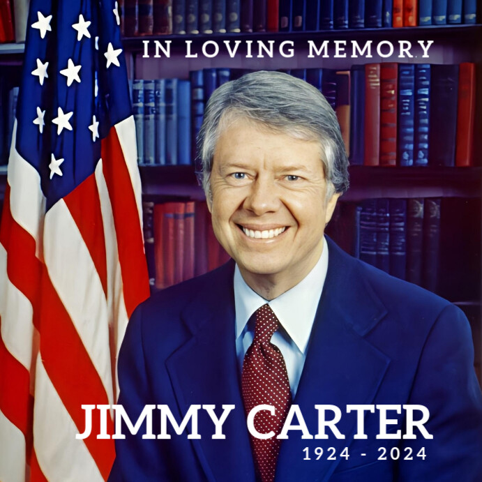 Professional Jimmy Carter Instagram Post Templat | PosterMyWall