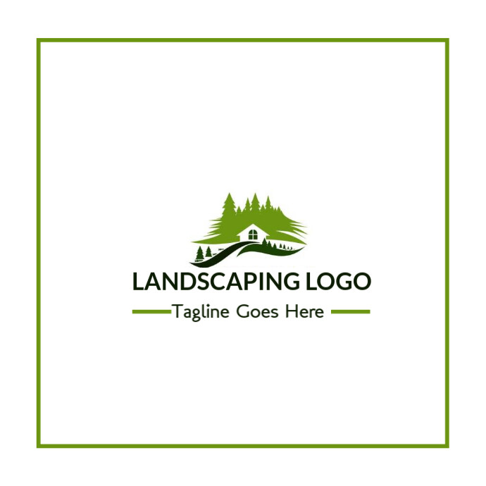Professional Landscaping Logo, Landscaping Logo, Landscaping Logo ...