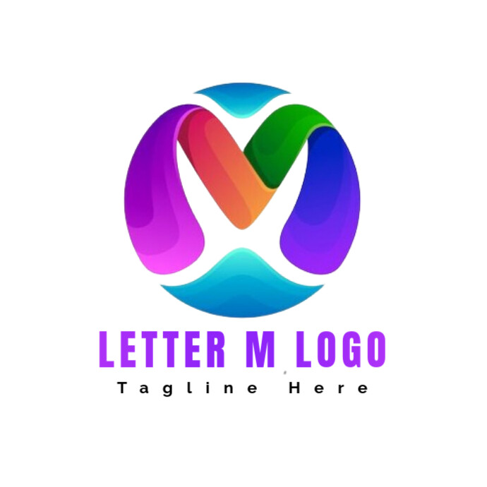 Professional Letter M Logo Design Logo Templat | PosterMyWall