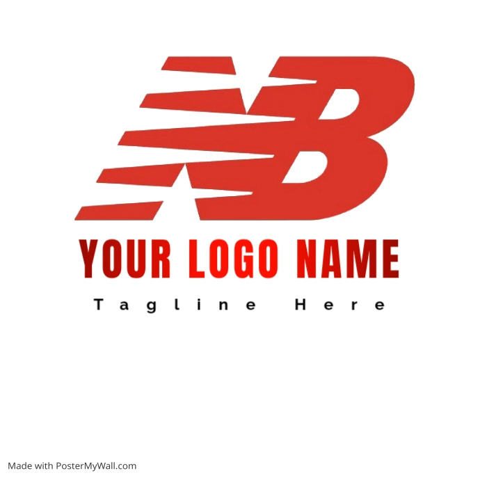 Modèle Professional Letter Nb Logo | PosterMyWall