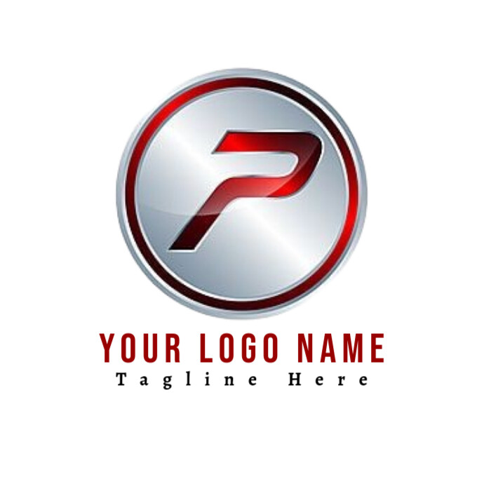 Professional Letter P Clipart Vector, Initial Letter P Logo Template ...