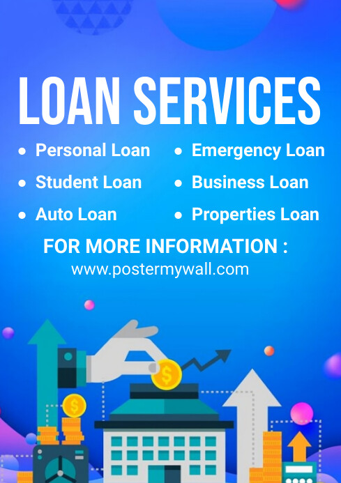 Kopya ng Professional Loan Services A4 | PosterMyWall