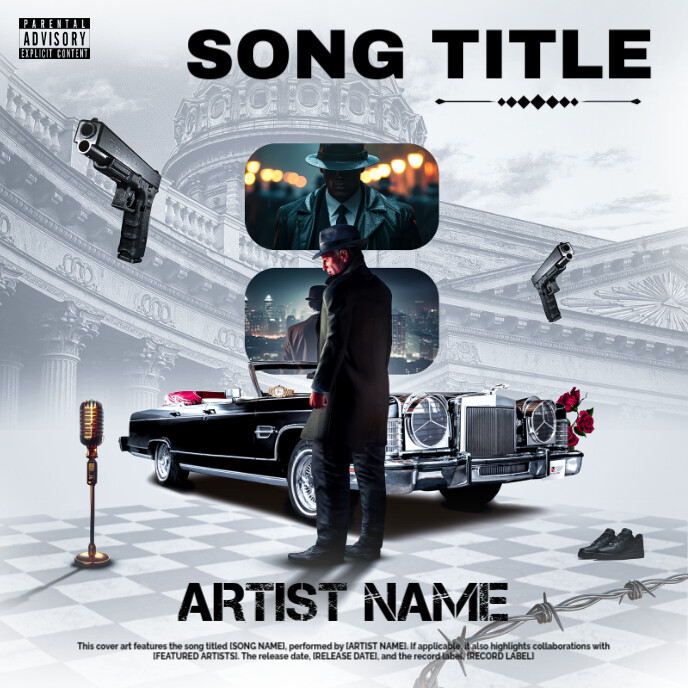 Professional Mafia Album Cover Template | PosterMyWall