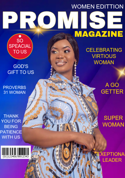 Professional Magazine Cover A3 Template | PosterMyWall