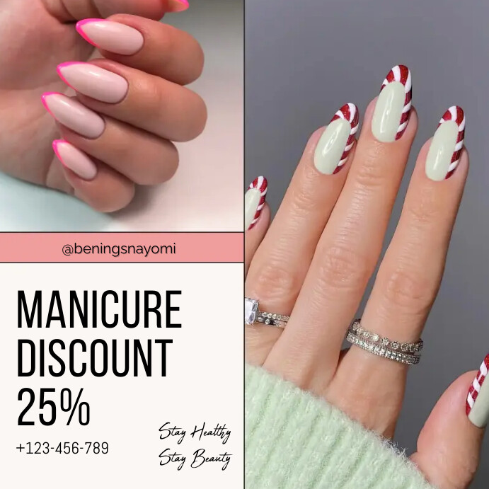 Professional Manicure Instagram Post Template | PosterMyWall