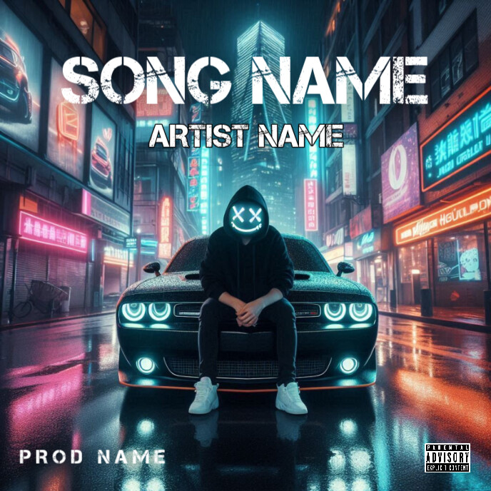 Copy of Professional mask album cover | PosterMyWall