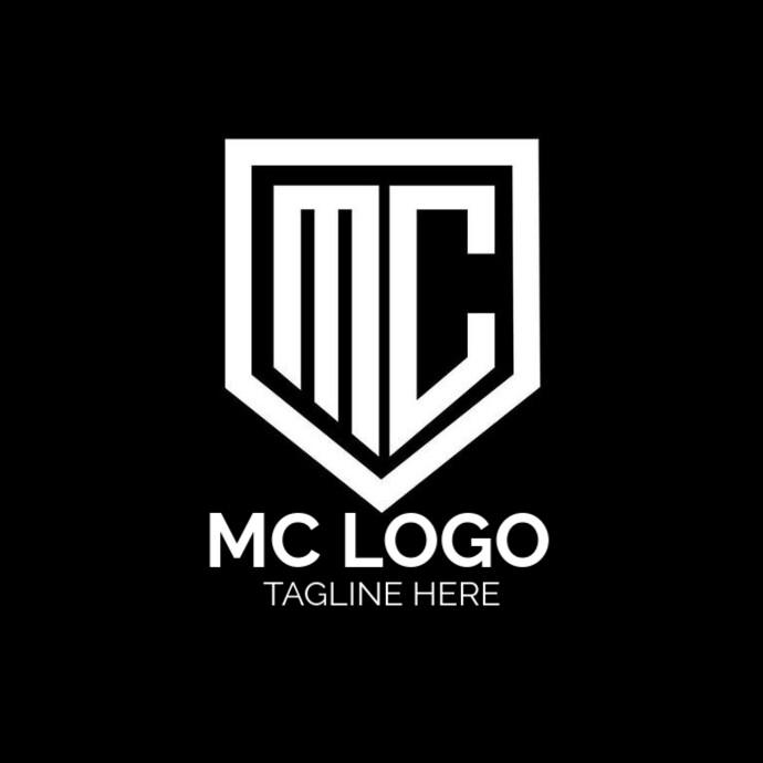 Professional Mc Letter Logo Design Logo Template | PosterMyWall